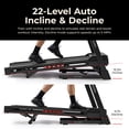 Sunny Health & Fitness Excel Smart Incline/Decline 20” Deck Treadmill ...