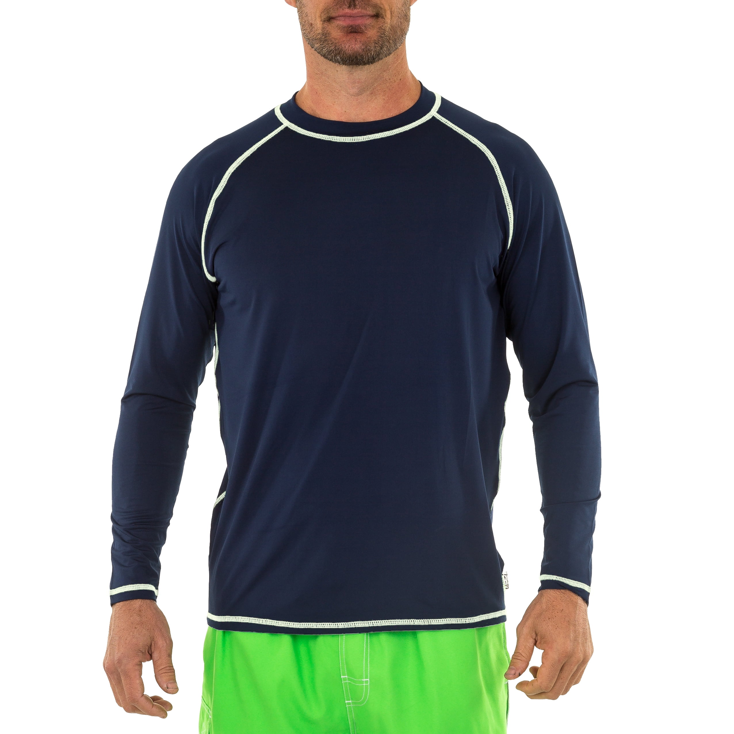 Uzzi Unisex Men's Rash Guard Long Sleeve, UPF50, Fast Dry, Perfect for ...