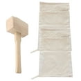2 Pieces Ice Canvas Crushed Bag Mallet Bags Practical - Walmart.com