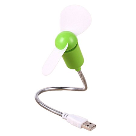 Mini Snake Fan Silent Soft Leaf Fan Computer Usb Fan Bendable Freely ...