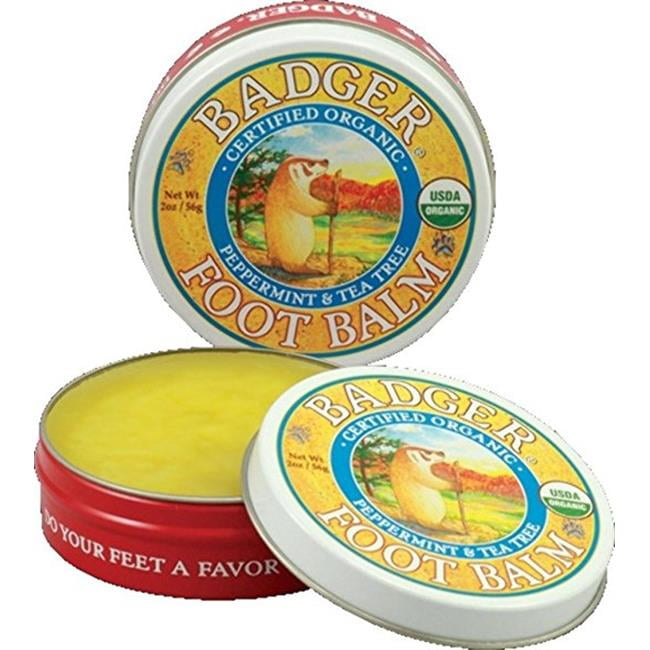 Click here for Badger - Foot Balm Peppermint & Tea Tree - 2 Oz. 2... prices