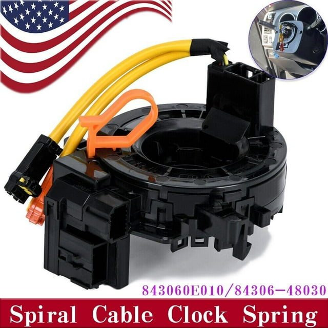 843060E010/84306-48030 Steering Wheel Clock Spring Spiral Cable Assy ...