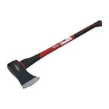 Hyper Tough 3.5 lb. Single Bit Axe with Double Injection Fiberglass 34 ...