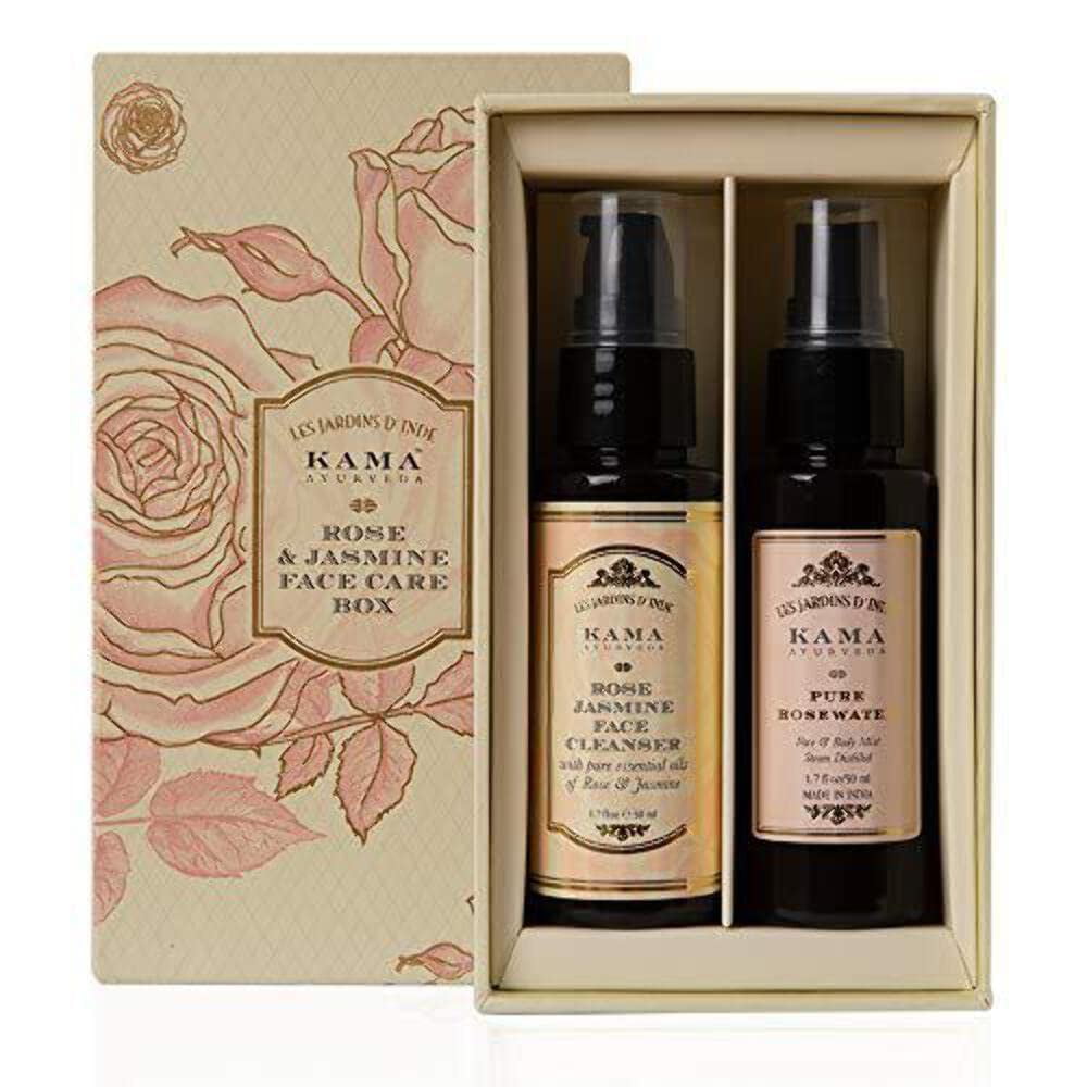 Click here for Kama Ayurveda Rose And Jasmine Face Care Box 50 Ml... prices