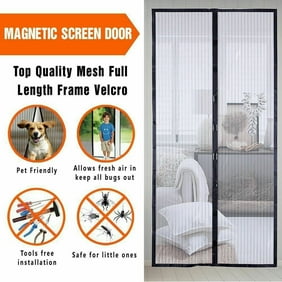 Indoor Insect Fly Screen Curtain Mesh Bug Mosquito Netting Door Window ...