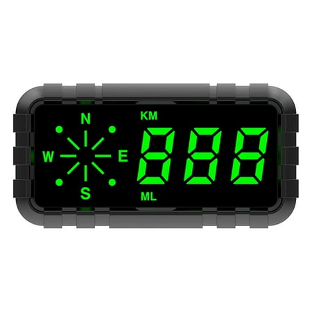 New Hud Speedometer Odometer Compass Head Up Display Gps Digital ...