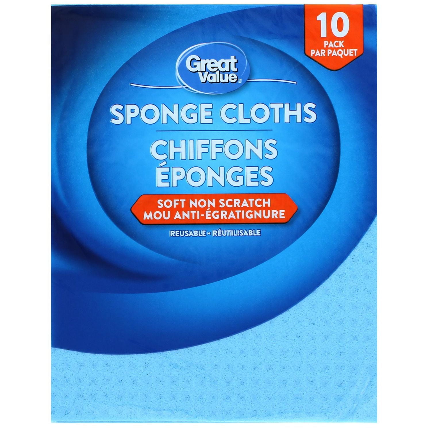 Click here for Great Value Sponge Cloths prices