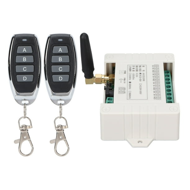 AK-C211008 433MHz RF Remote Control, 4 CH Relay Switch Module, For ...