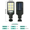 2 Pack Solar Street Lights Outdoor Wireless Solar Security Wall Light ...