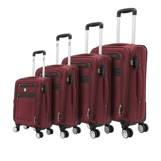 TUCCI Disegno - TURISTA 4-Piece Softside Luggage Set - Walmart.ca