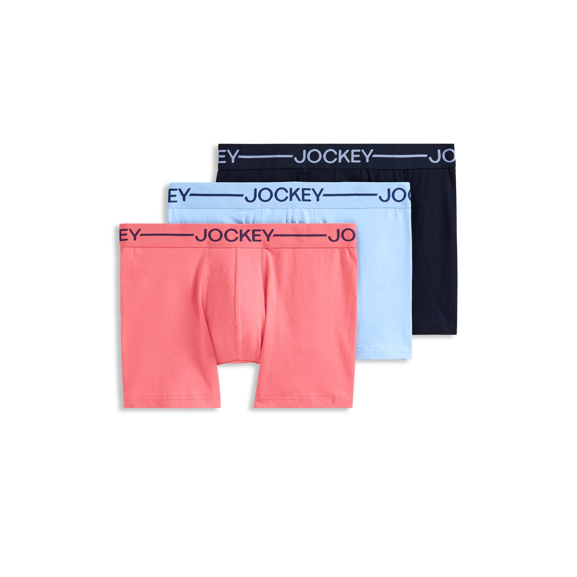 Click here for Jockey Mens Organic Cotton Stretch 4 Trunk - 3 Pac... prices