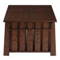 Furniture of America Carl Lift-Top Wood Dark Oak Coffee Table - Walmart.com