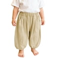 Boys Casual Harem Patchwork Pants Loose Fit Joggers For Outdoor Play ...