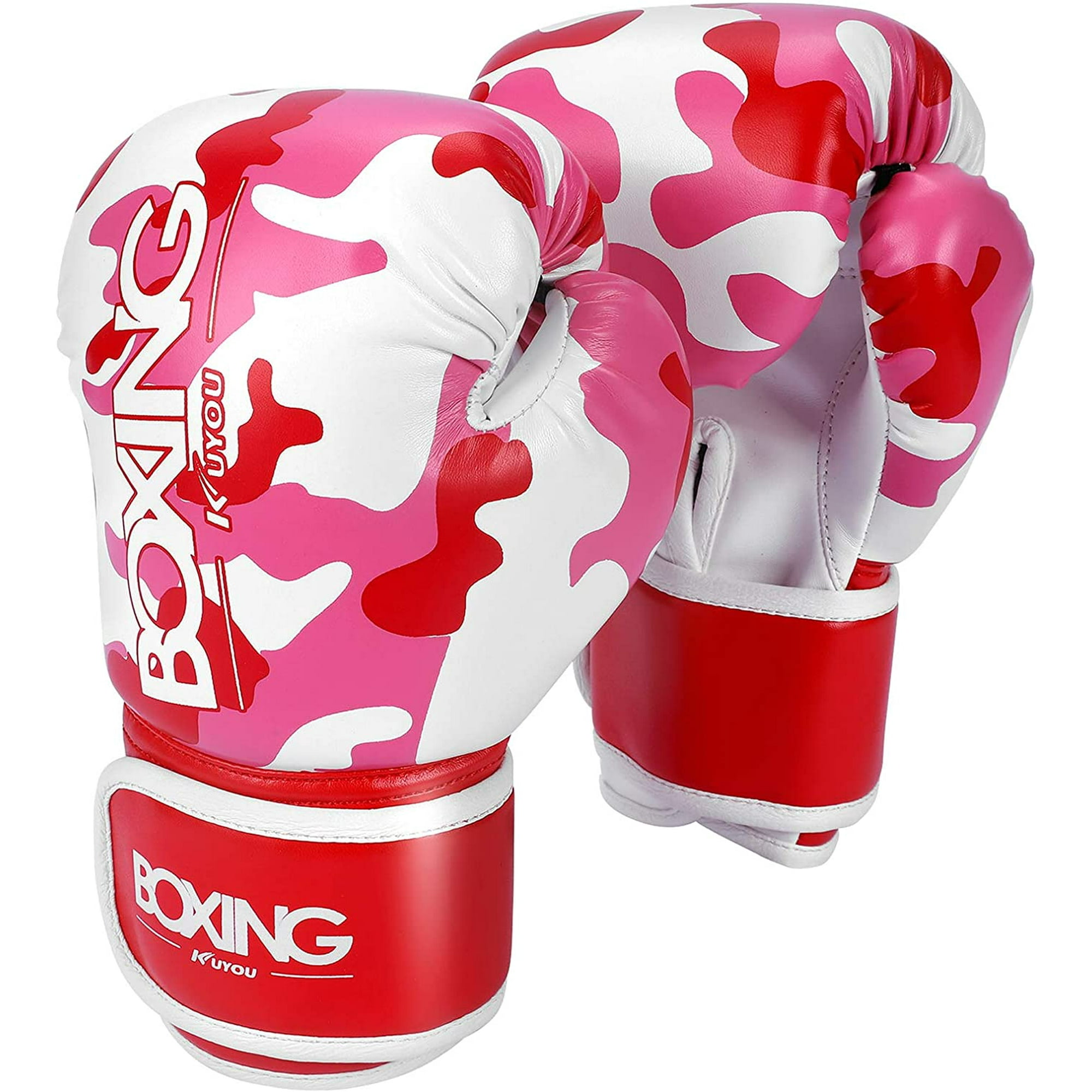 Pink Boxing Gloves Cartoon