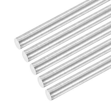 5mm x 100mm 304 Stainless Steel Solid Round Rod for DIY Craft - 2Pcs - Walmart.com