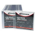 Cd/dvd Slim Jewel Cases, Clear/black, 50/pack | Bundle of 10 Packs ...