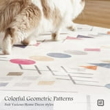 SIXHOME Boho Geometric Area Rugs, Washable, Non-Slip, for Living Room ...