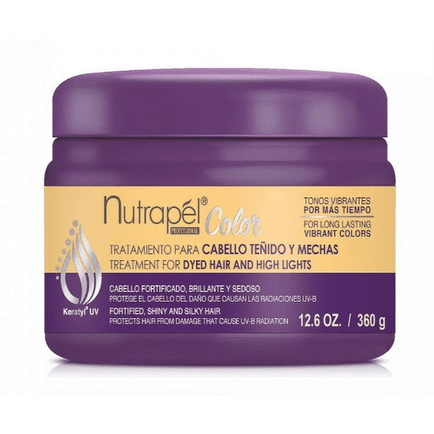 Tratamiento para Cabello Teñido y mechas NUTRAPÉL COLOR | Walmart en línea