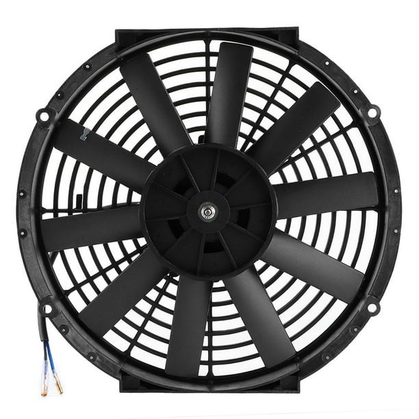 Radiator Push Pull,12in Pull/Push Car Radiator Engine Bay Cooling Car ...