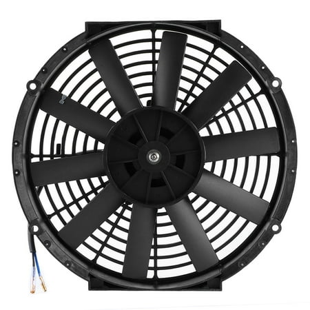 Radiator Push Pull,12in Pull/Push Car Radiator Engine Bay Cooling Car ...