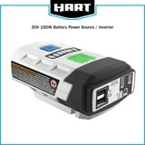 HART 20-Volt Power Source/Inverter (Battery Not Included) - Walmart.com