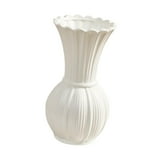 QSTDGVPW Ceramic Flower Vase Desktop Ornament French Vintage Decorative ...
