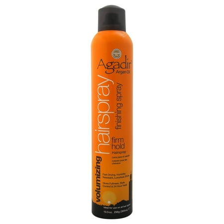 Argan Oil Firm Hold Hair Spray by Agadir for Unisex - 10.5 oz Hair ...