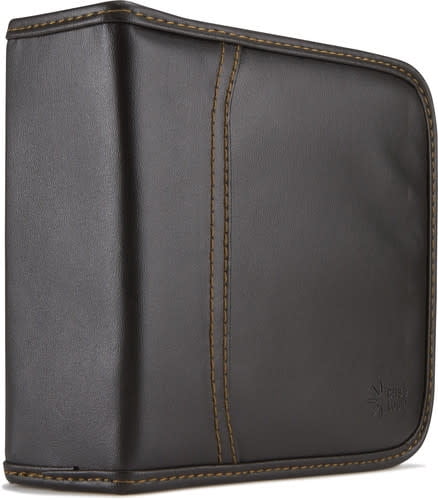 Case Logic 32 Capacity Faux Leather CD Wallet, Black - Walmart.com