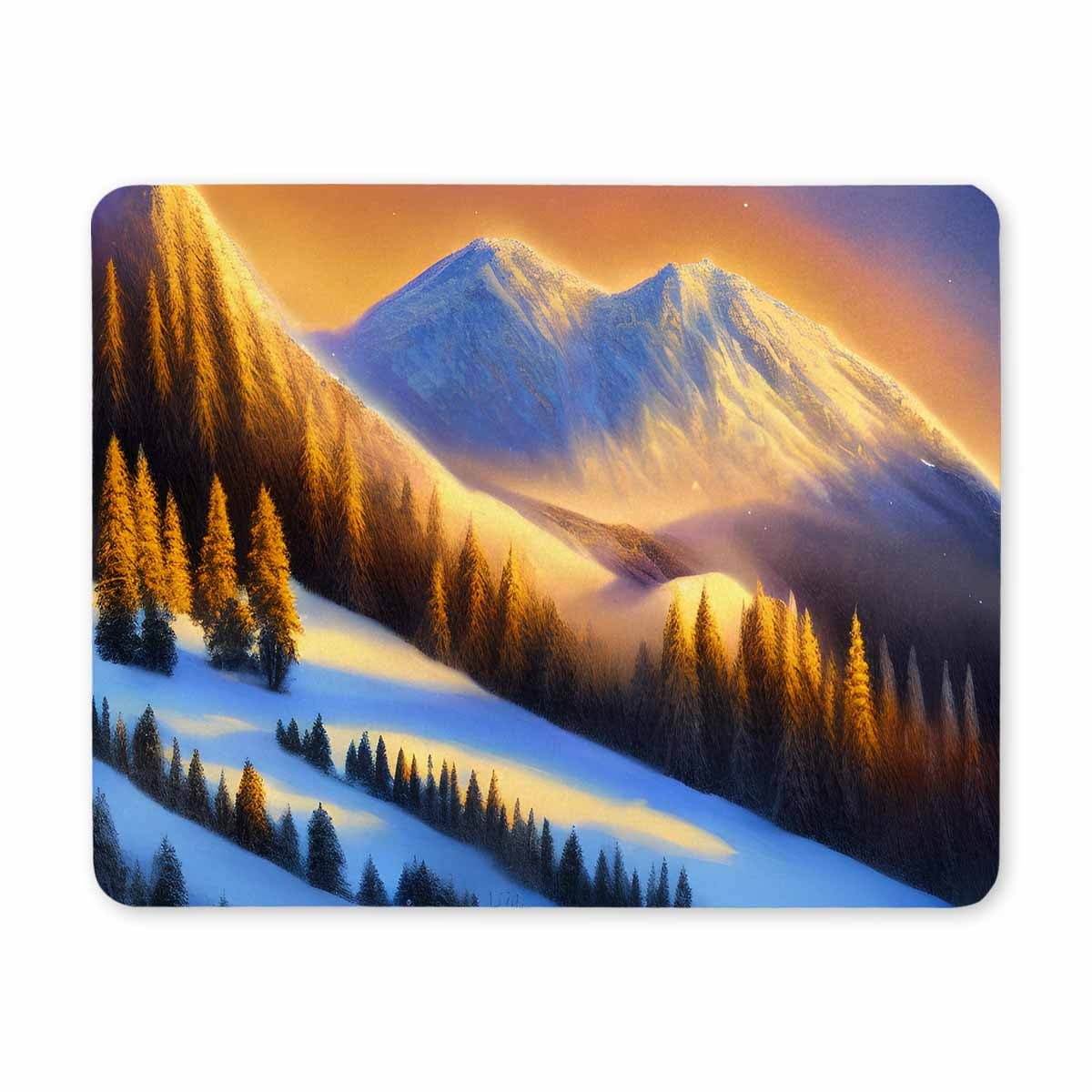 Mouse Pad, Natural Mountains Landscape Mouse Pad, Computer Mouse Mat ...