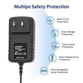 12V AC/DC Adapter Compatible with All Yamaha Mid-Level Piaggero ...