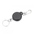 60cm Stainless Steel Wire Rope Retractable Key Chain Stretching Key ...