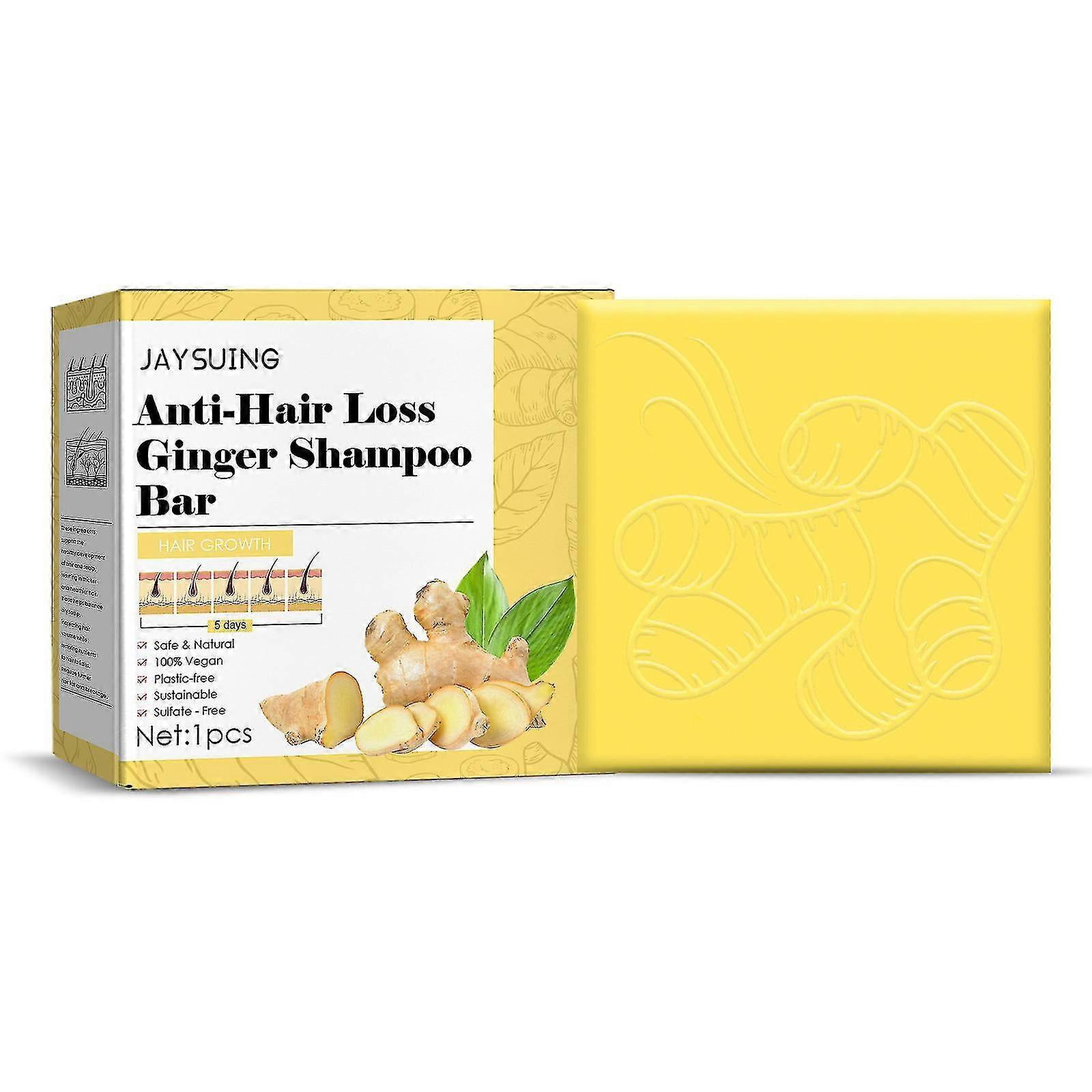 Jaysuing Hair Growth Shampoo Soap Nourishing Hair Root Shampoo ...