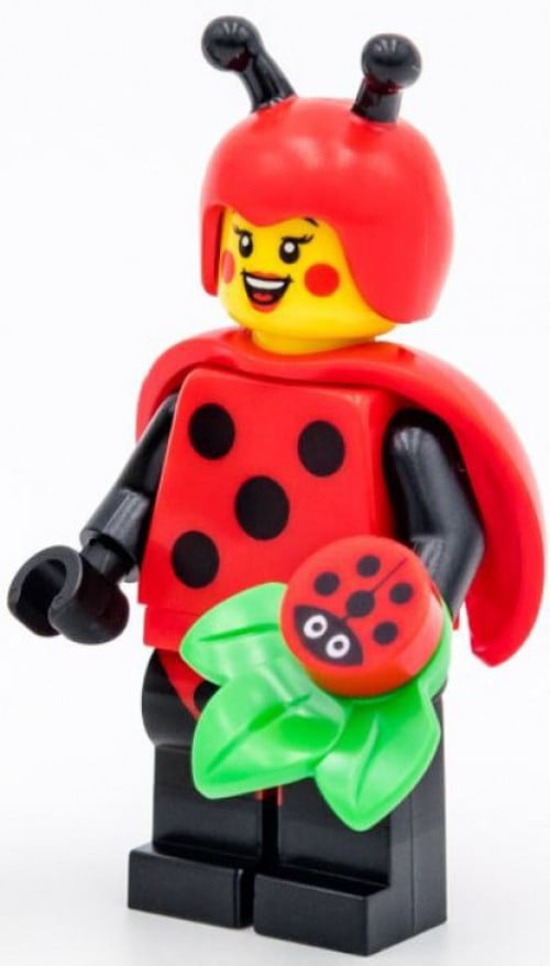 LEGO Series 21 Ladybug Girl Minifigure [No Packaging] - Walmart.com