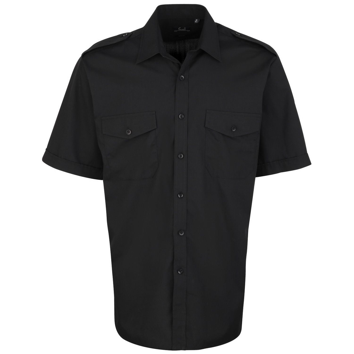 Click here for Premier Mens Short Sleeve Pilot Plain Work Shirt 1... prices