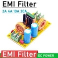 2A 4A 10A 20A DC LC Filter EMI electromagnetic interference Filter EMC FCC high frequency power ...
