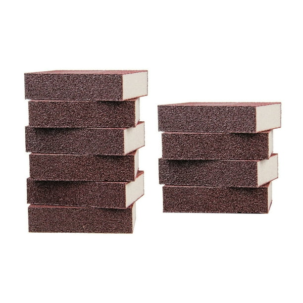 kurtrusly 10 Pieces Cleaning Scrub Sponge Rust Removal Scrubber ...