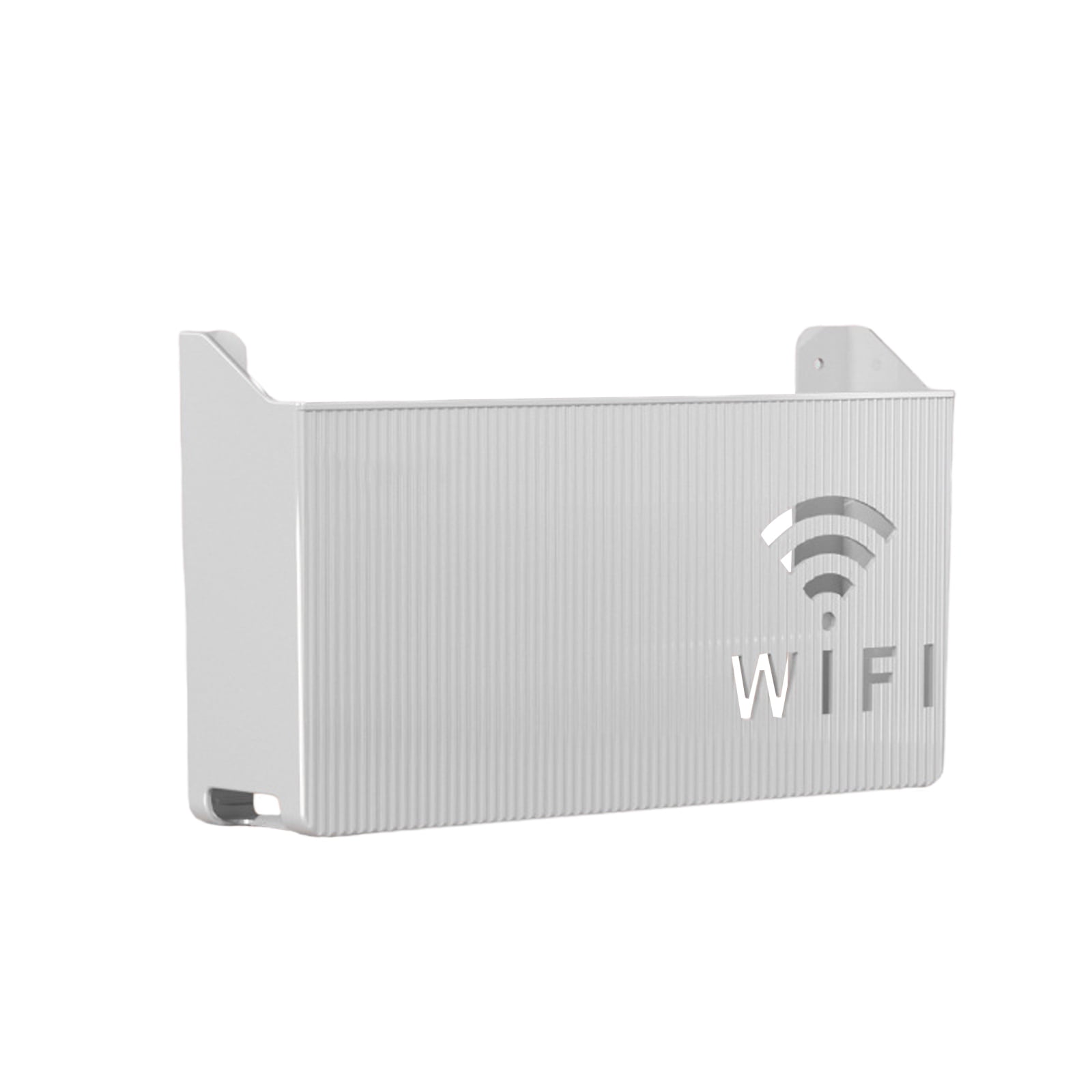 Wireless Wifi Router Storage Box Organizer Abs Plastic Wall Hanging ...