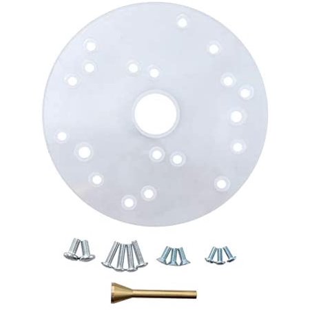 Universal Router Plate Acrylic 6.5" Universal Router Base Plate Kit ...