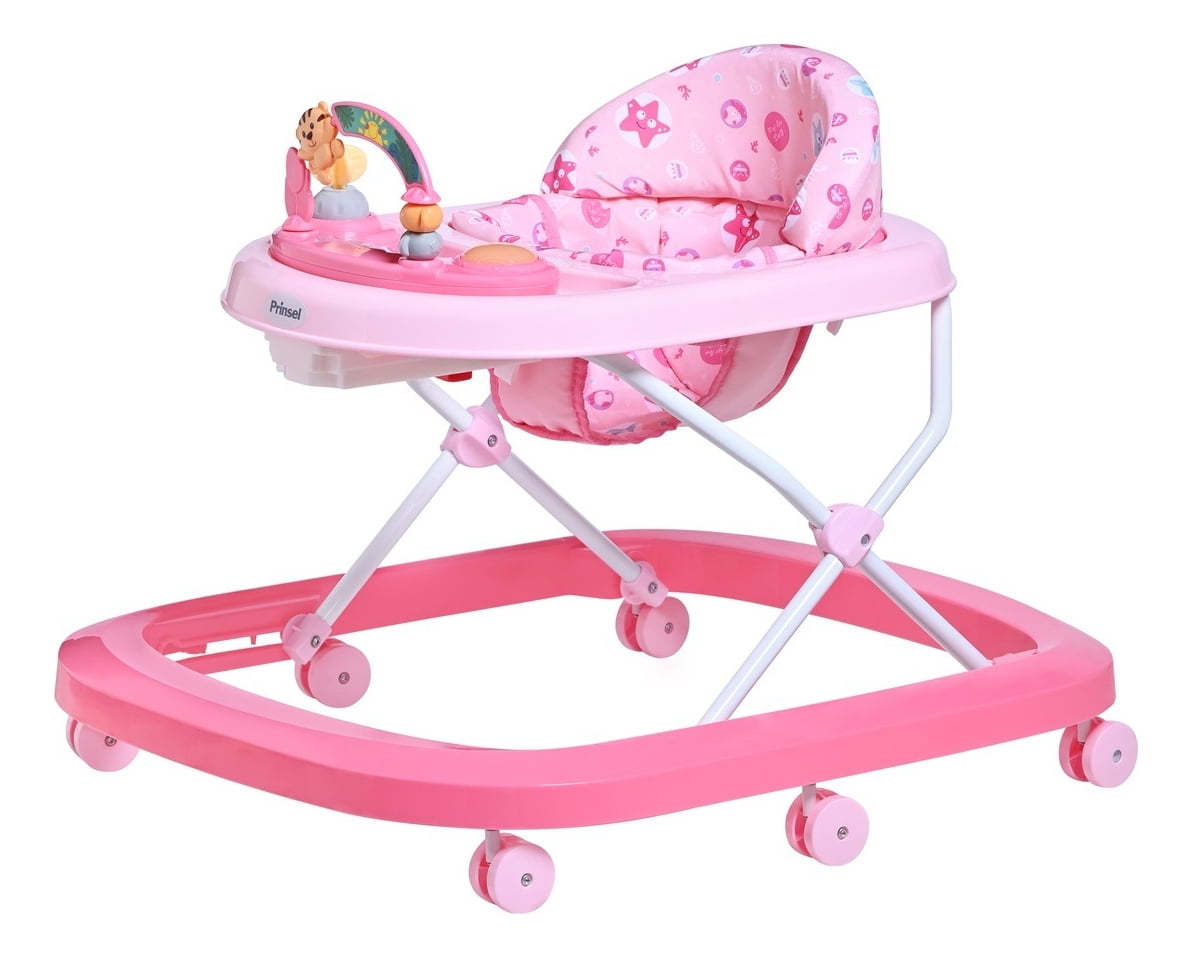 Andadera Prinsel Speedy Plegable Y Musical Rosa | Bodega Aurrera en línea