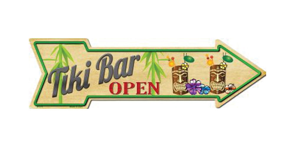 The Tiki Bar Is Open