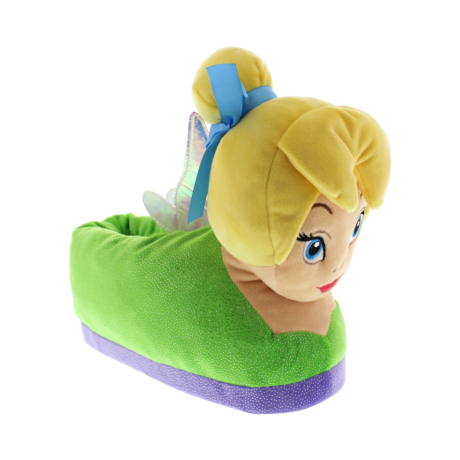 HappyFeet Disney Slippers - Tinker Bell - Small - Walmart.com