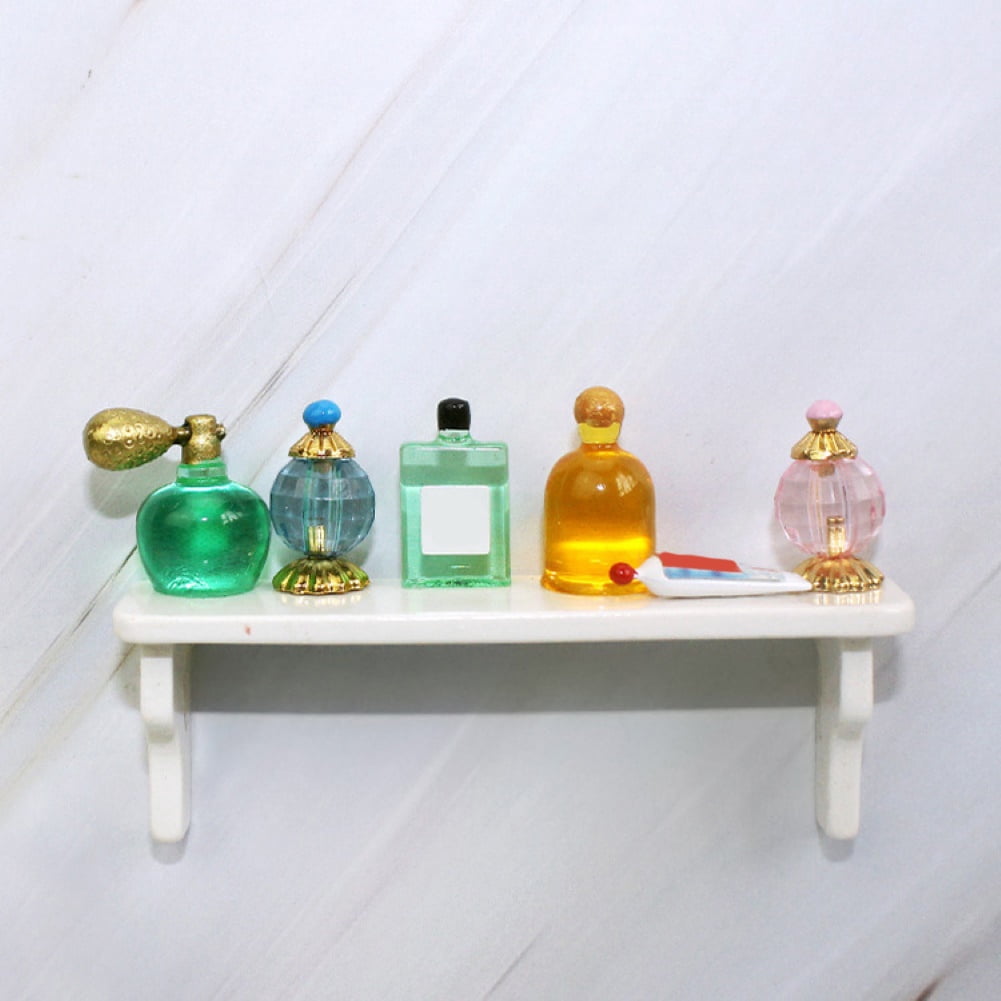 Dream Lifestyle Kids Simulated Miniature Perfume Shelf Scene Model 1/12 ...