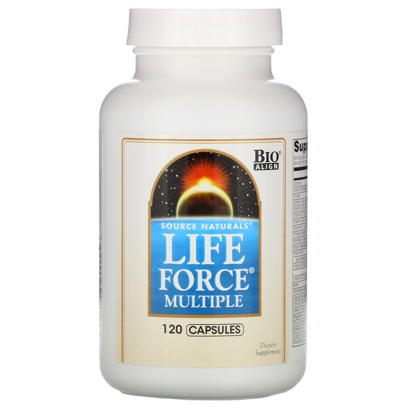 Source Naturals Life Force Multiple Vitamins and Supplements - 120 ...