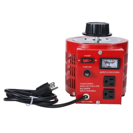 C 2000W Voltage Transformer AC Variable Voltage Converter Transformer ...