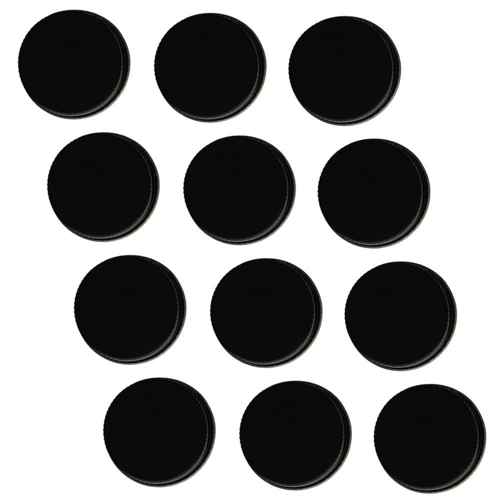 38mm Metal Screw Caps Black (12) - Walmart.com