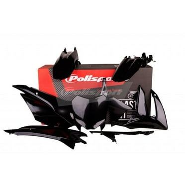 Cycra White/Black Complete Plastic Body Kit (1CYC-9432-237) - Walmart.com