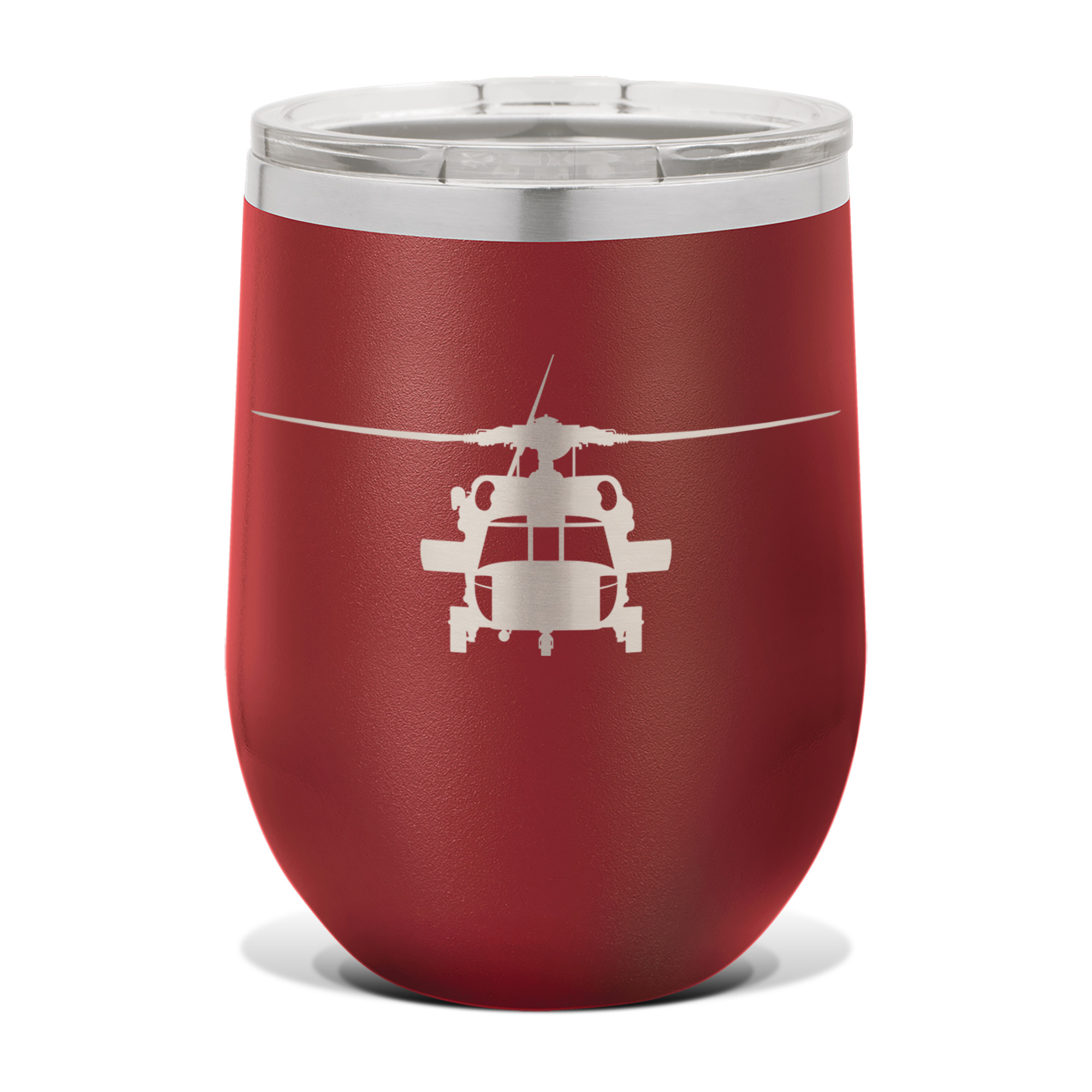 MH-60S Knighthawk Wine Tumbler 12 oz - Laser Engraved - Stainless Steel ...