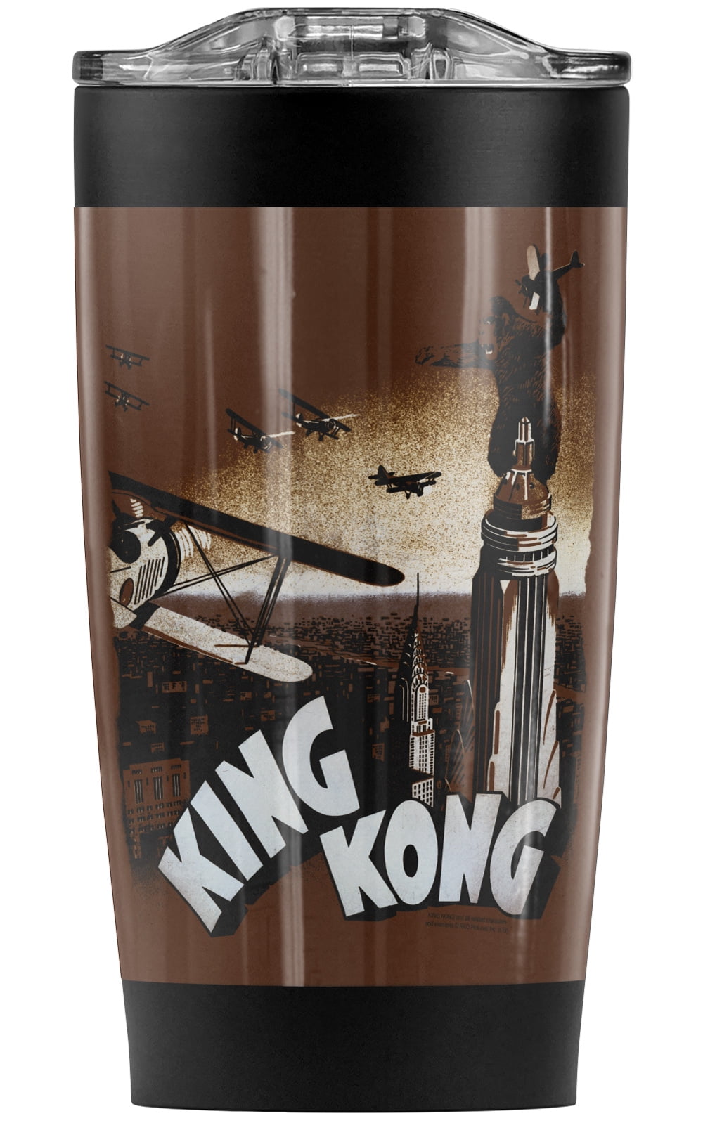 King Kong Final Battle Stainless Steel Tumbler 20 oz Coffee Travel Mug ...