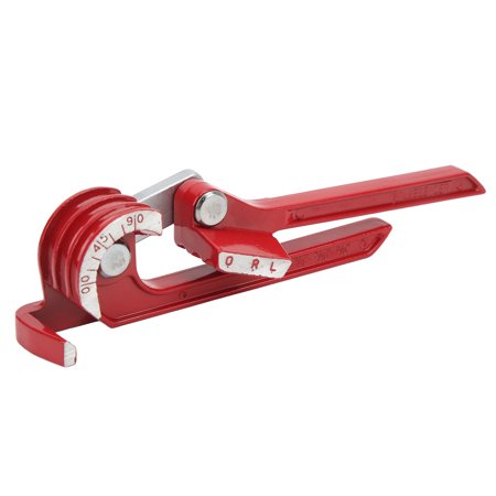 Manual Tubing Bender, Rustproof Aluminium Alloy Red 3 In 1 Pipe Bender ...