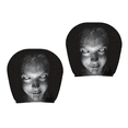 2026 Car Headrest Covers 2Pcs Funny Face Expressions Hooded Emoticon ...